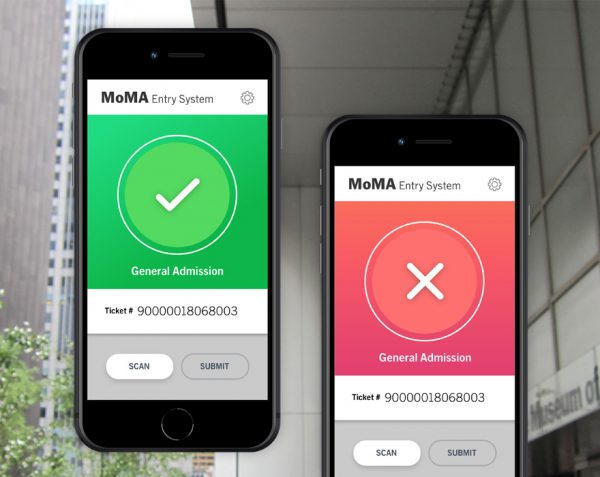 MoMA Ticket Entry – RenderMonkey